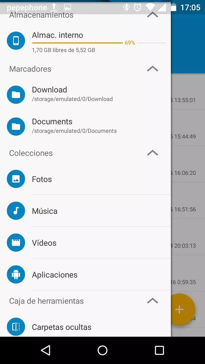 Descobreix els millors exploradors de fitxers per Android 10433_15