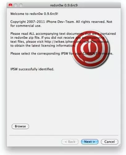 RedSn0w 0.9.6RC9 ဖြင့် iOS 4.3.1 ကို untethered Jailbreak လုပ်ခြင်း 105577_4