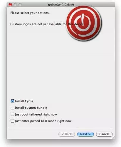RedSn0w 0.9.6RC9తో జైల్బ్రేక్ అన్టెథర్డ్ iOS 4.3.1 105577_5
