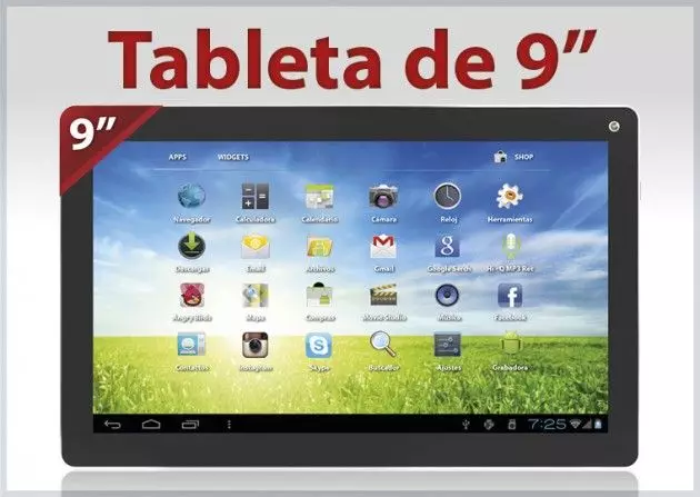 Prixton Android Tablet, ການສົ່ງເສີມການ El Mundo, ໃຫ້ພວກເຮົາເບິ່ງວ່າມັນຄຸ້ມຄ່າ 106745_1