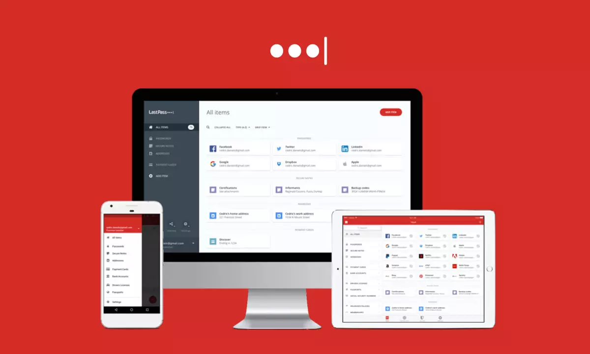 LastPass وړیا پاسورډ همغږي مدیر