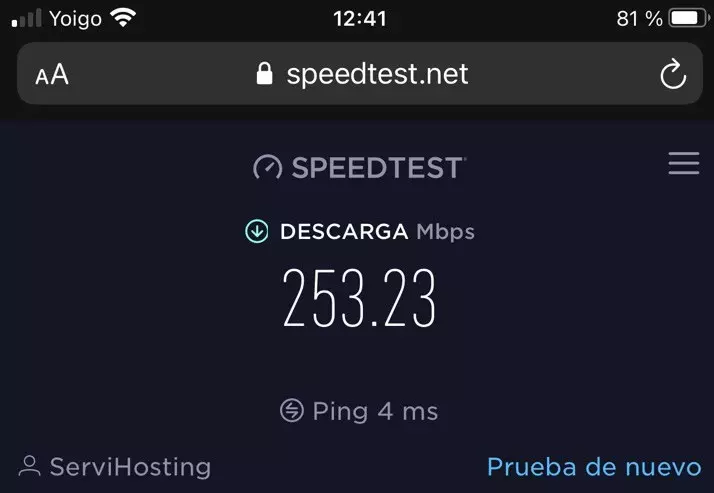 Che velocità di connessione ho