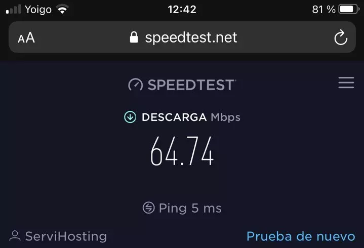 Che velocità di connessione ho