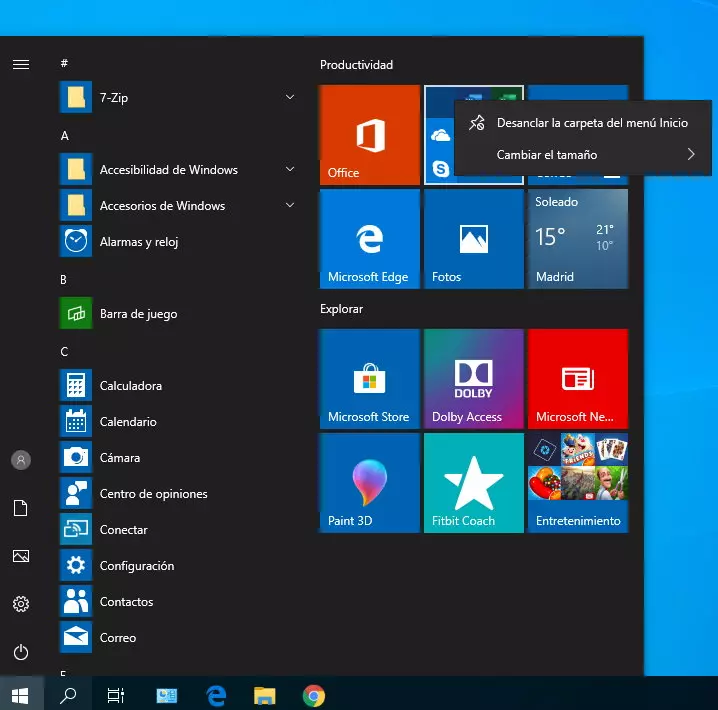 Novidades Actualización de Windows 10 de maio de 2019