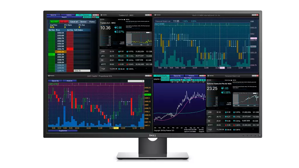 Dell P4317Q 43 hazbeteko monitore berria 12367_1