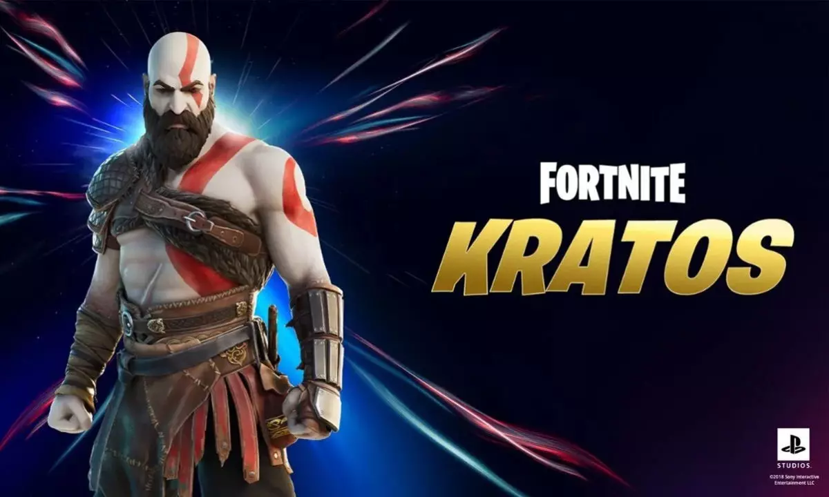 Fortnite Sezona 5 PS5 Kratos