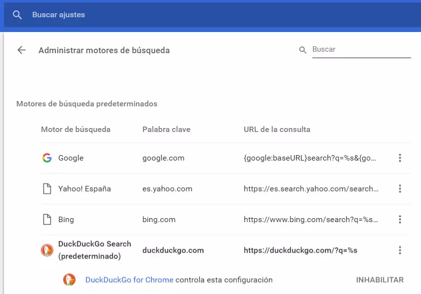 Η Google προσθέτει το DuckDuckGo στο Chrome Πώς μπορώ να αλλάξω την προεπιλεγμένη μηχανή αναζήτησης; 12877_5