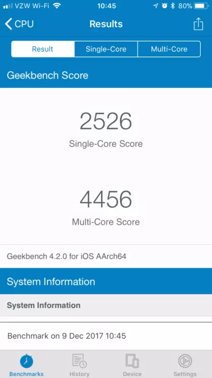 E Batteriewiessel verbessert d'Performance vum iPhone 6 an iPhone 6s 13234_5