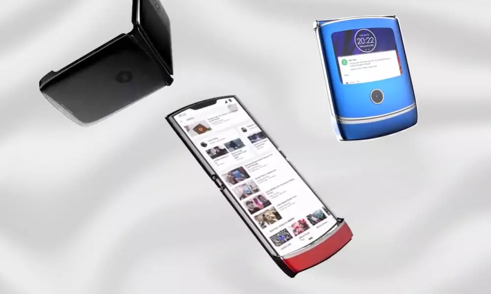 Lenovo သည် Motorola Razr ၏ ဒီဇိုင်းနှင့် ဗီဒီယိုကို တင်ဆက်သည်။ 14525_1