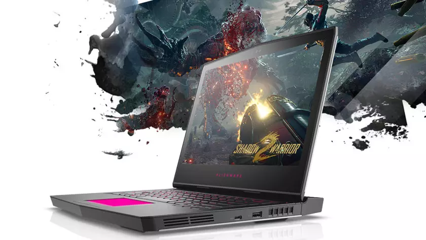 нов Alienware 13,