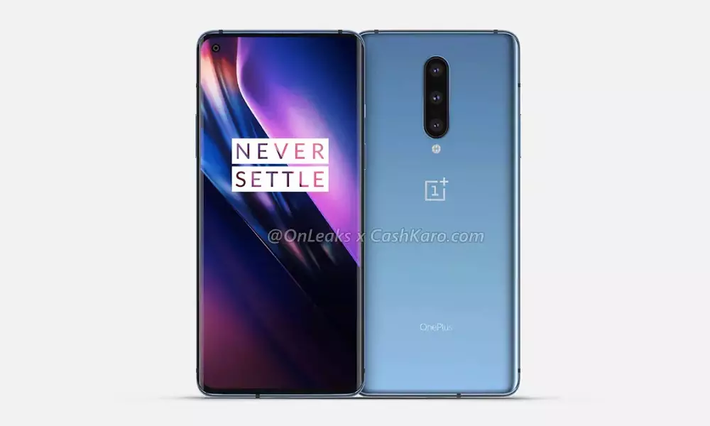 Taybetmendiyên OnePlus 8 û 8 Pro Parz bikin: şarjkirina bêtêl û ekranek 120Hz 17523_4