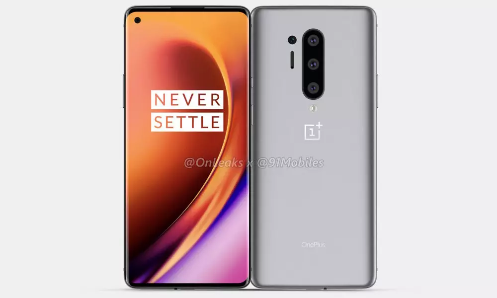 Taybetmendiyên OnePlus 8 û 8 Pro Parz bikin: şarjkirina bêtêl û ekranek 120Hz 17523_5