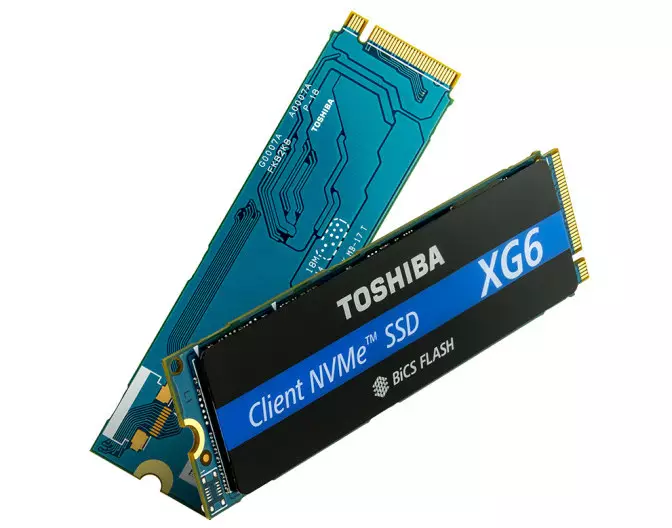 I-Toshiba XG6, i-SSD ekhawulezayo kakhulu kunye neyokuqala ene-96-layer 3D Flash 18052_2