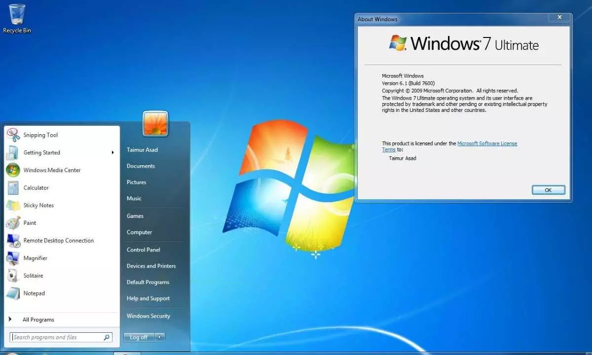 Ang Microsoft magpakita kanimo usa ka bug-os nga screen nga pasidaan kung naggamit ka pa Windows 7 19608_1