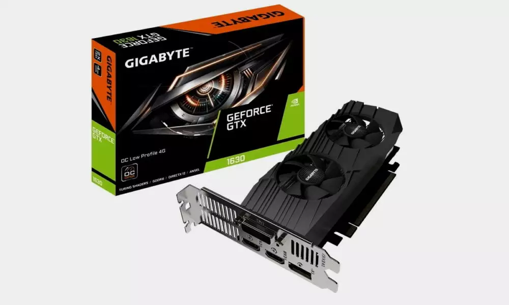 Прибыли GeForce GTX 1630, мы видим их характеристики, цену и производительность.