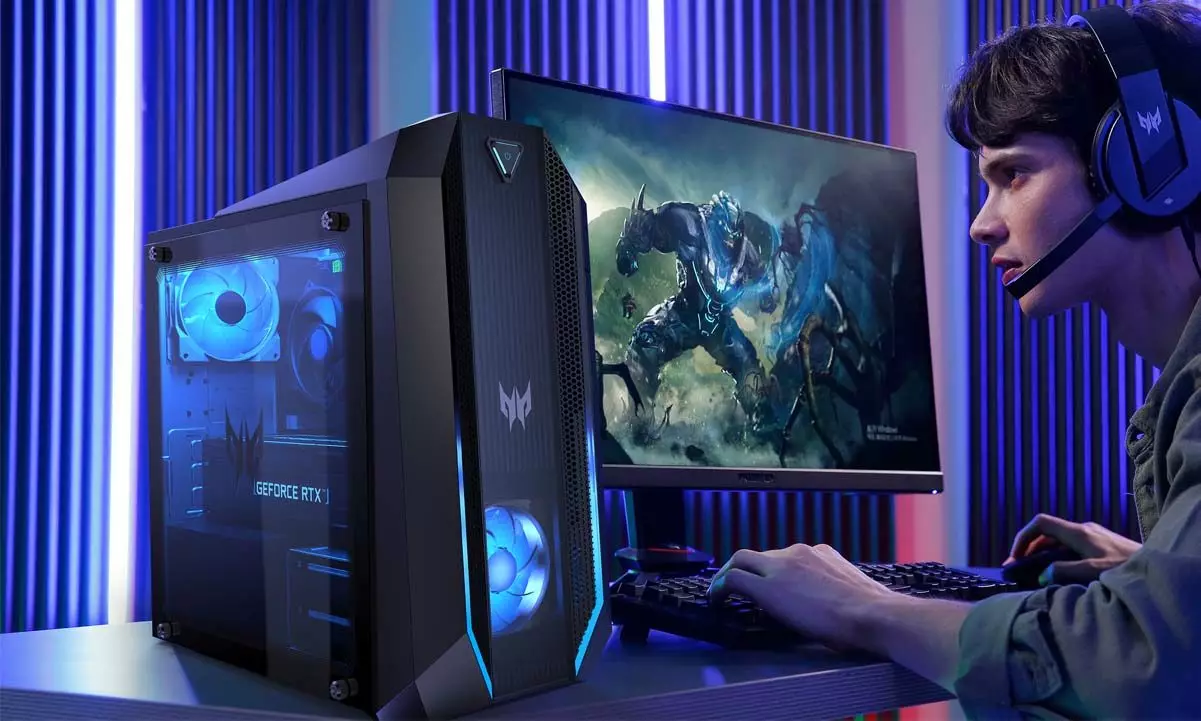 Acer Predator Gaming Desktops en Monitors