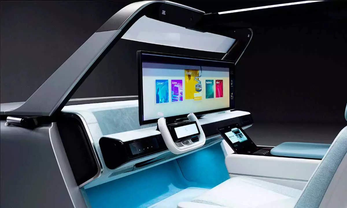 Samsung viser frem sin digitale cockpit for biler