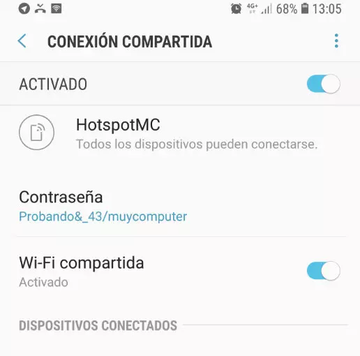 Hoe kinne jo in smartphone omsette yn in Wi-Fi-hotspot 24773_5