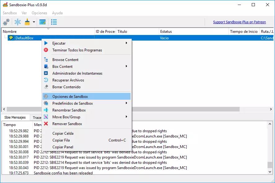 Sandboxie Plus : exécutez des applications non fiables de manière isolée 2529_14