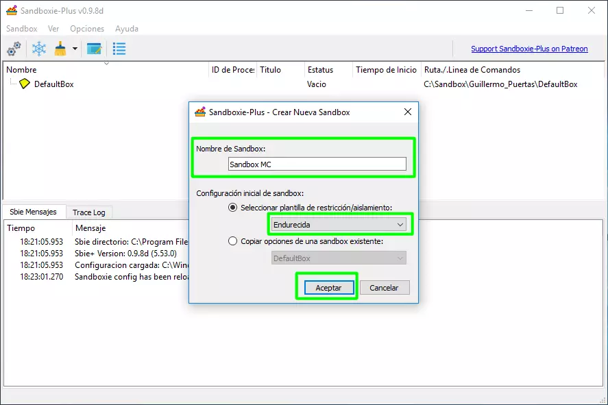 Sandboxie Plus : exécutez des applications non fiables de manière isolée 2529_17