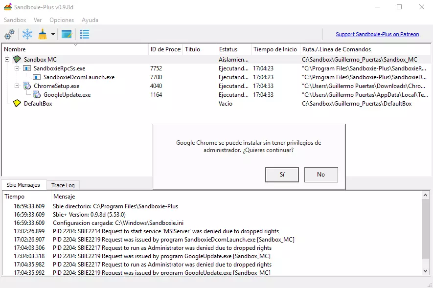 Sandboxie Plus: run unreliable apps in isolation 2529_33