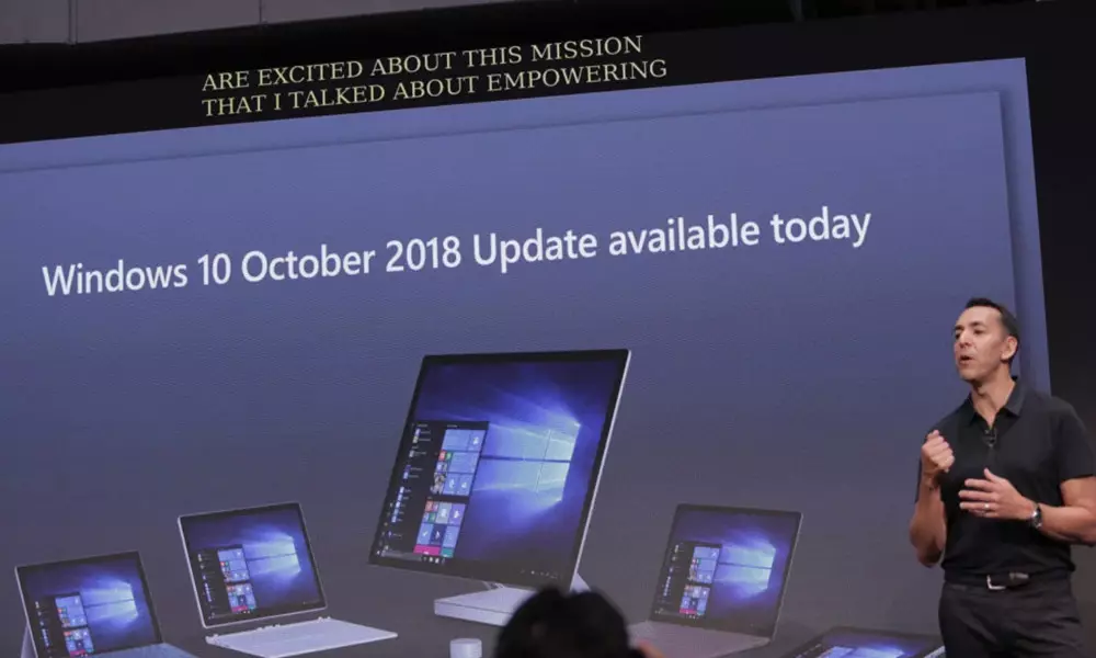 Windows 10 Oktòb 2018 disponib kounye a