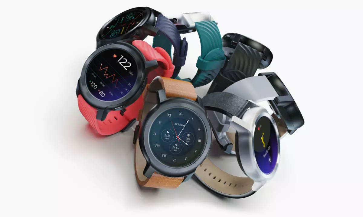 Wear OS가 없는 Motorola Moto Watch 100 스마트워치