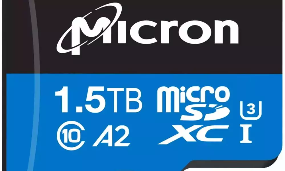 Micron 1,5 TB hajmli bozordagi eng katta microSD kartani e'lon qiladi