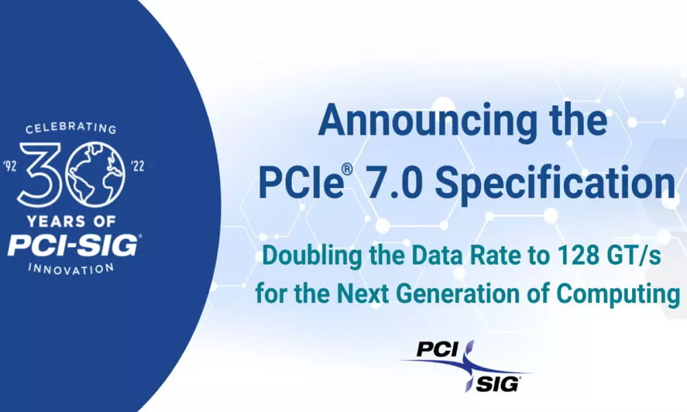 PCIe 7.0 dia hanolotra hafainganam-pandeha miavaka amin'ny 512 GB / s