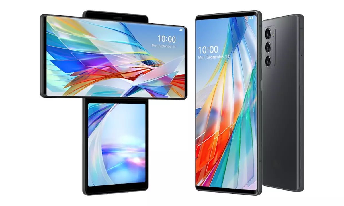 De bêste smartphones fan 2020: LG Wing