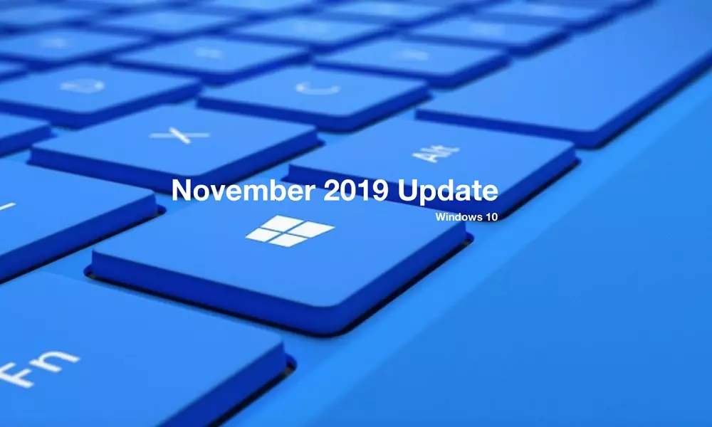 Windows 10 Novema 2019 Faʻafouina manaʻoga, o le faʻafouga fou mai Microsoft 30524_1