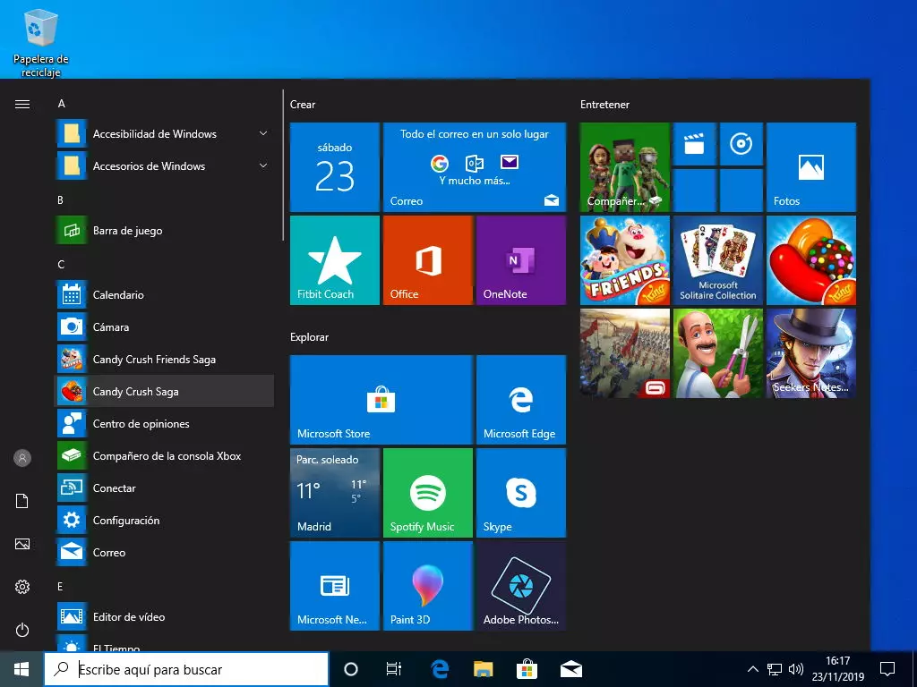 Candy Crush pada Windows 10