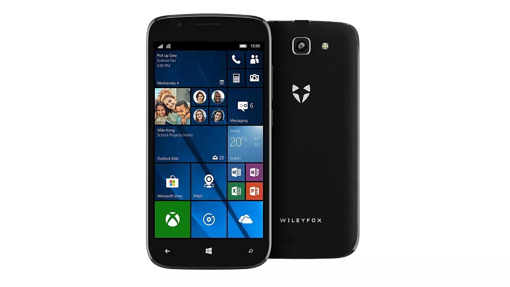 Wileyfox Pro Windows 10 Mobile, termînalek ku ji sektora pîşeyî re armanc dike 34230_1