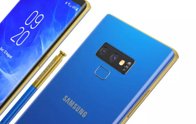 Paparan ini menunjukkan kepada kita rupa Galaxy Note 9 34707_6