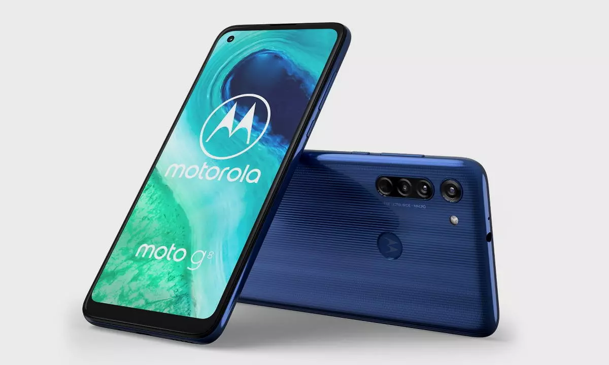 Motorola Moto G8ди сунуштайт, бул өтө татаал болгон орто аралык терминал 38812_1