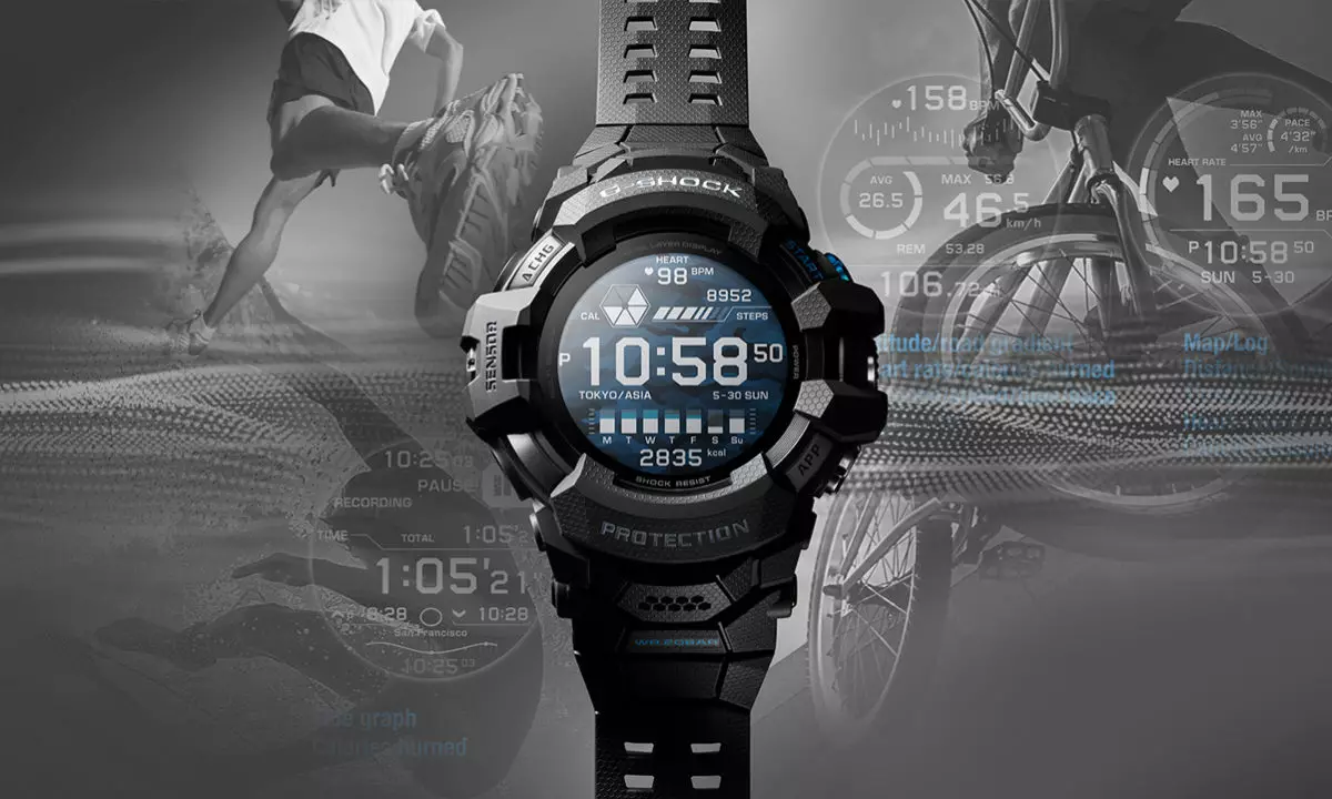 GSW-H1000 Montre connectée Casio G-SHOCK Wear OS