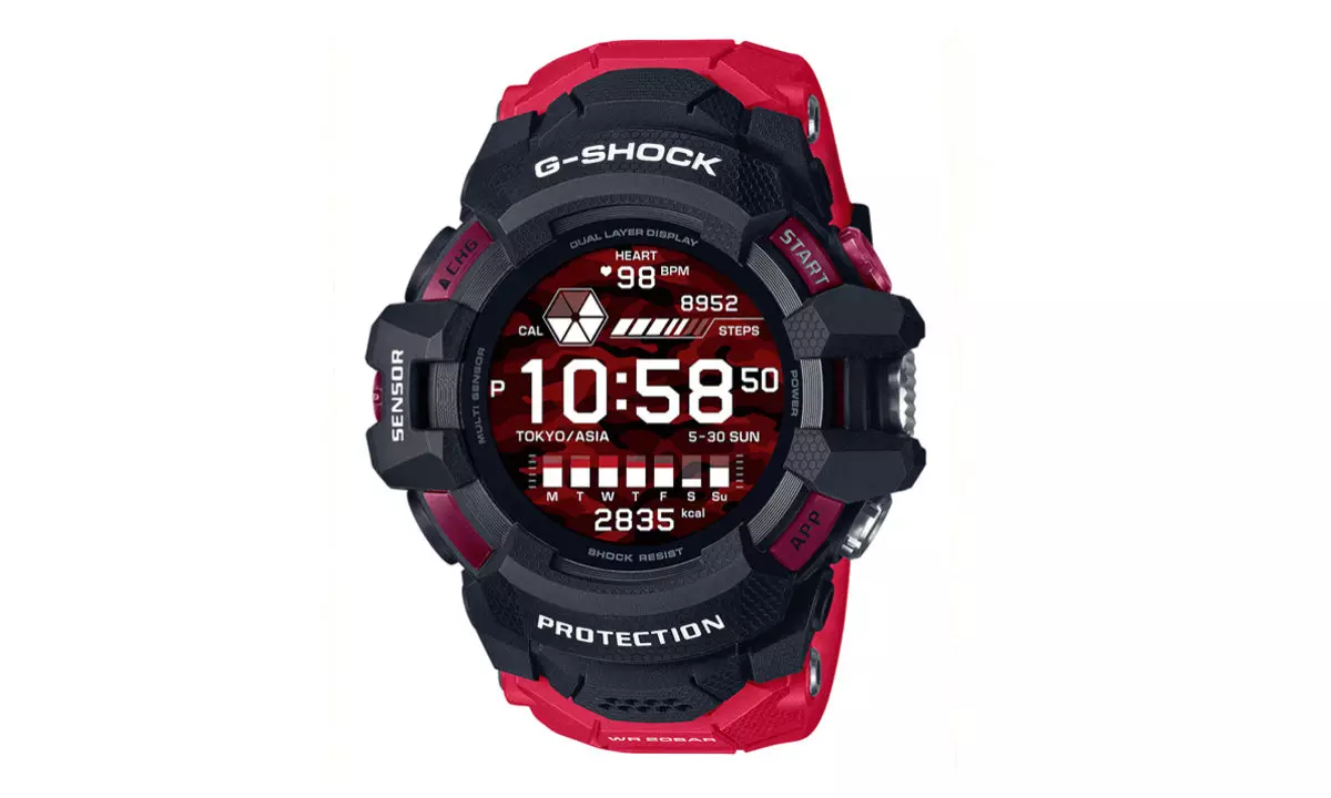 ICasio ityhila iwotshi yayo yokuqala ye-G-SHOCK ene-Wear OS 3959_6