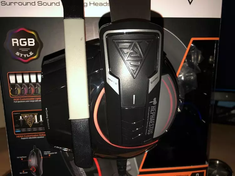 Tlhahlobo ea Hephaestus P1 RGB Gaming Headset 39926_6