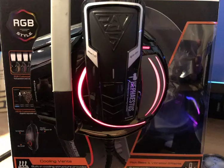 Tlhahlobo ea Hephaestus P1 RGB Gaming Headset 39926_7