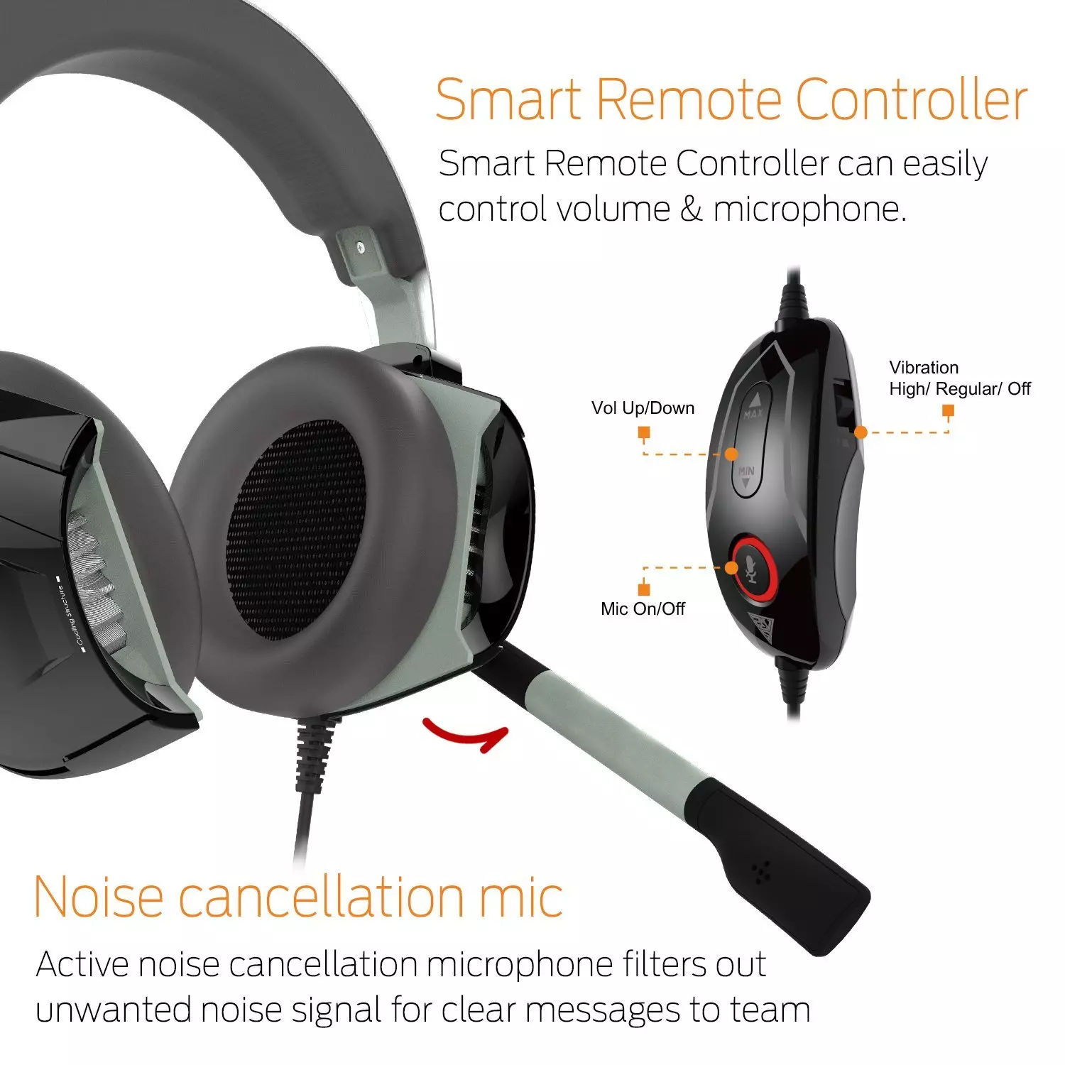 Tlhahlobo ea Hephaestus P1 RGB Gaming Headset 39926_8