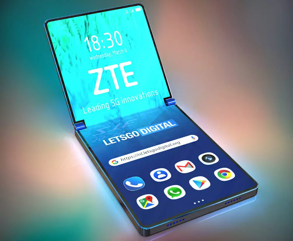 Smartphone pliable ZTE