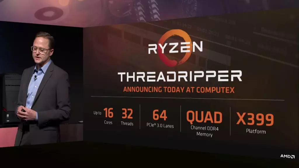 AMD ዘጠኝ የ ThreadRipper ፕሮሰሰርን ለመልቀቅ፣ ዝርዝር መግለጫዎች 41235_1