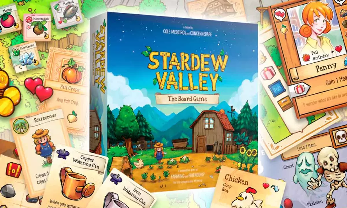 سوف يقفز Stardew Valley من الشاشة إلى الطاولة