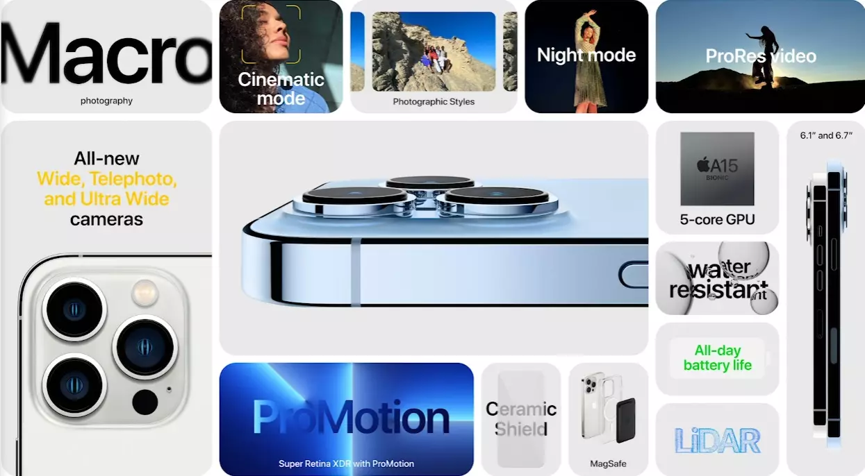 Apple iPhone 13-ü təqdim edir: Texniki xüsusiyyətlər və qiymətlər 4198_17