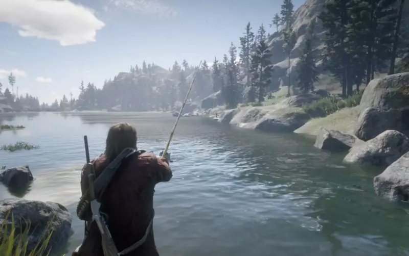 Red Dead Redeprion 2 Fishing