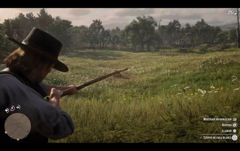 Caça em Red Dead Redemprion 2