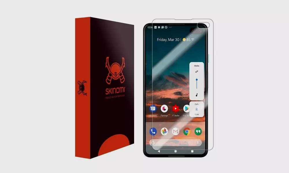 Google Pixel 4 itakuwa na kamera mbili ya mbele na kingo zilizomo sana 42597_1