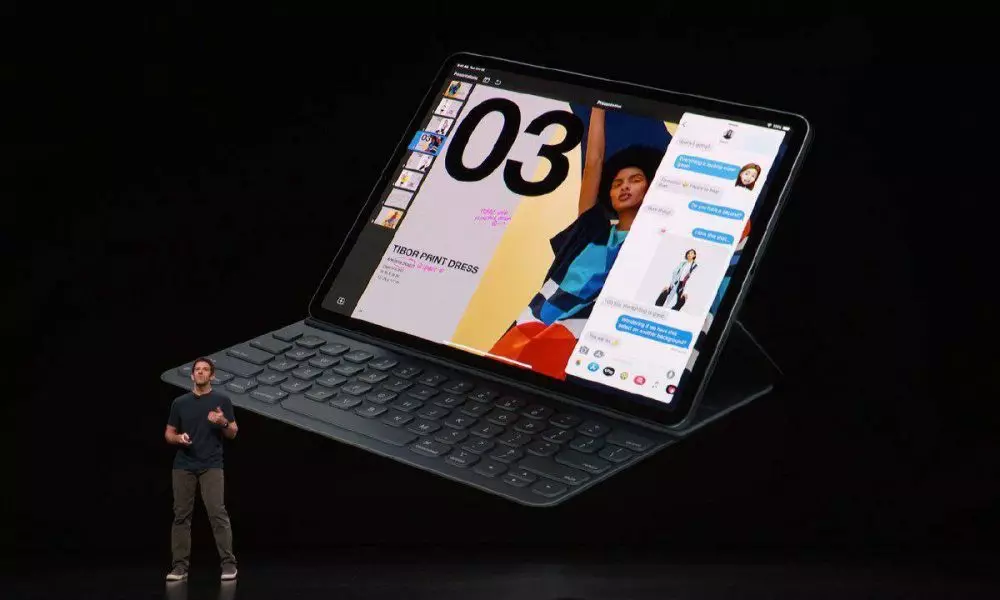 Ang pasundayag sa iPad Pro 2018: duol sa usa ka Core i9 8950HK 43524_1