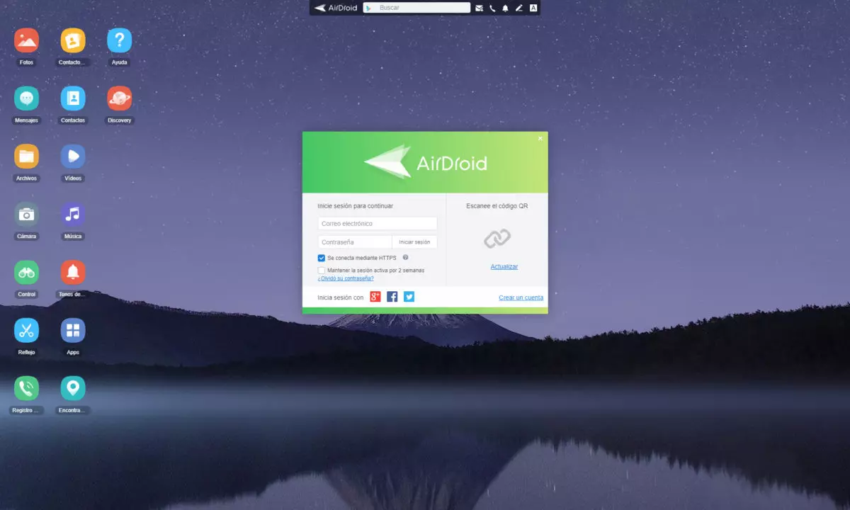 Trosglwyddo ffeiliau Airdroid