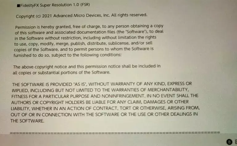 Nintendo Switch AMD FSR نى ئىشلىتىشكە باشلايدۇ